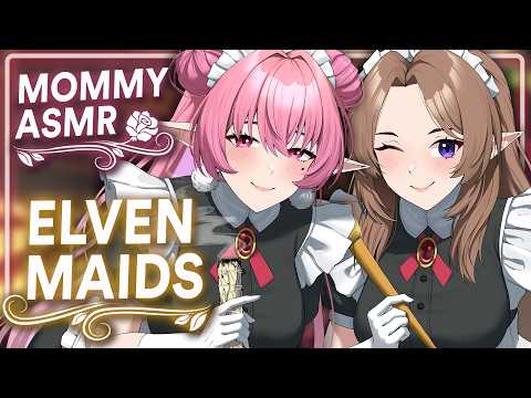 Elven Motherly Maids SPA✨ ULTIMATE TINGLES! ✨[Trigger Variety] | ASMR Roleplay ft. @DreamsofPeaches