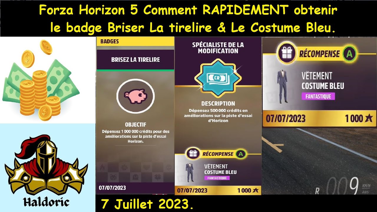 Forza Horizon 5 (FH5) Comment RAPIDEMENT obtenir le badge Briser La ...