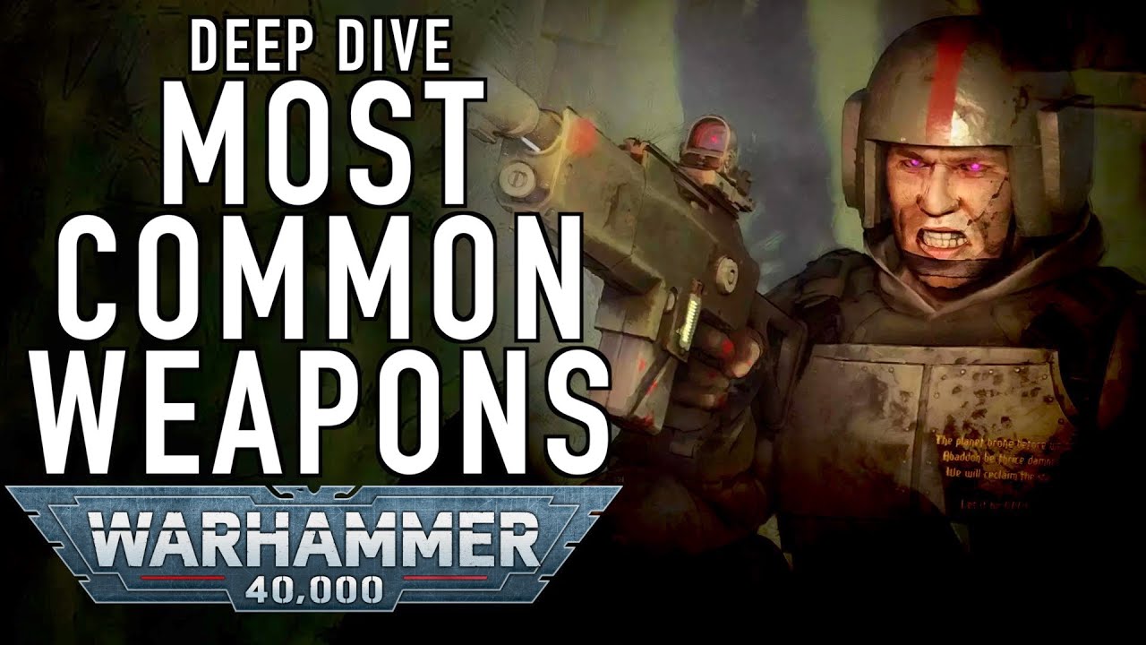 Weapons of Warhammer 40K Deep Dive #warhammer40k #wh40k #spacemarines ...