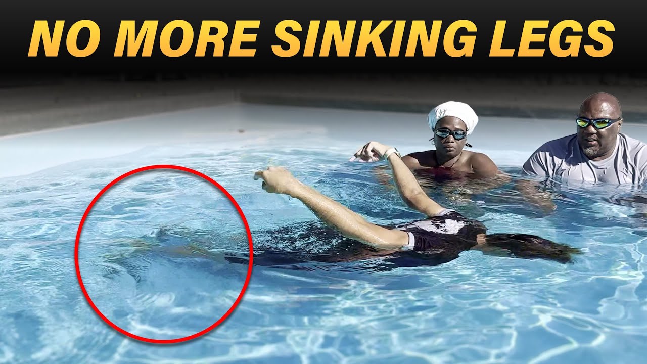 How to Stop Sinking Legs When Swimming (This Trick Works Fast!) - YouTube