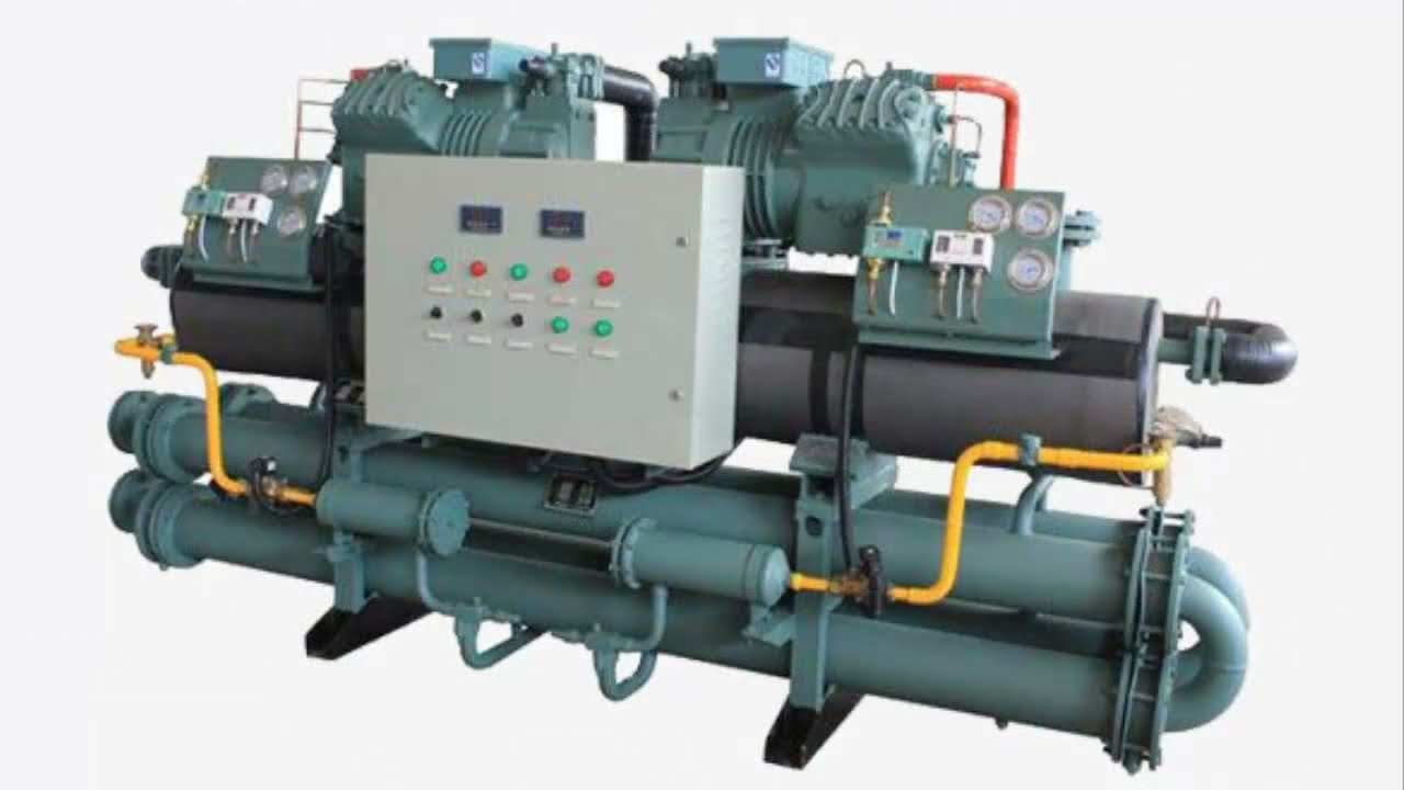 CHILLER CON COMPRESOR DE PISTÓN ENFRIADO POR AIRE Y AGUA EN INSTALACIÓN ...
