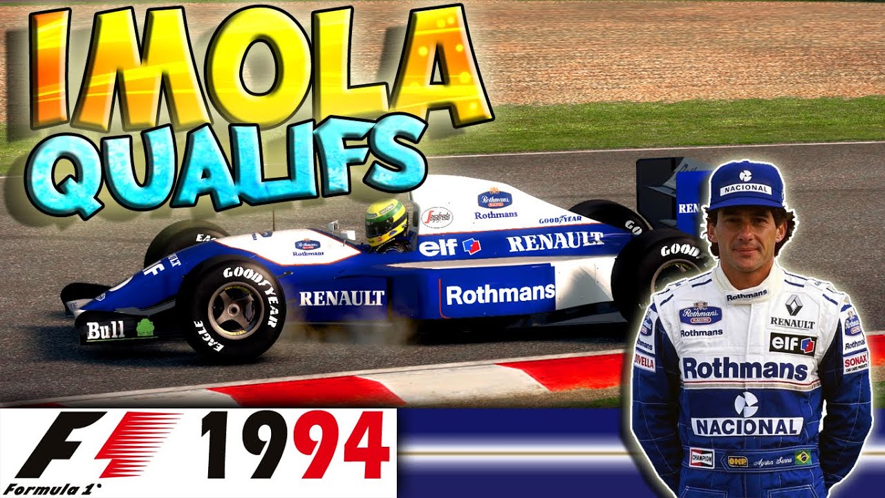F1 1994 - Ayrton SENNA | San Marino Imola - Qualifications | NO ASSISTS ...