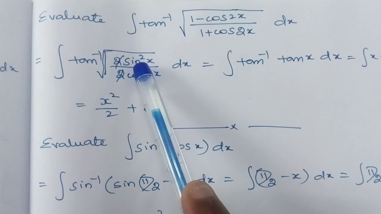 INTEGRAL CALCULUS INTRO-PART8 - YouTube