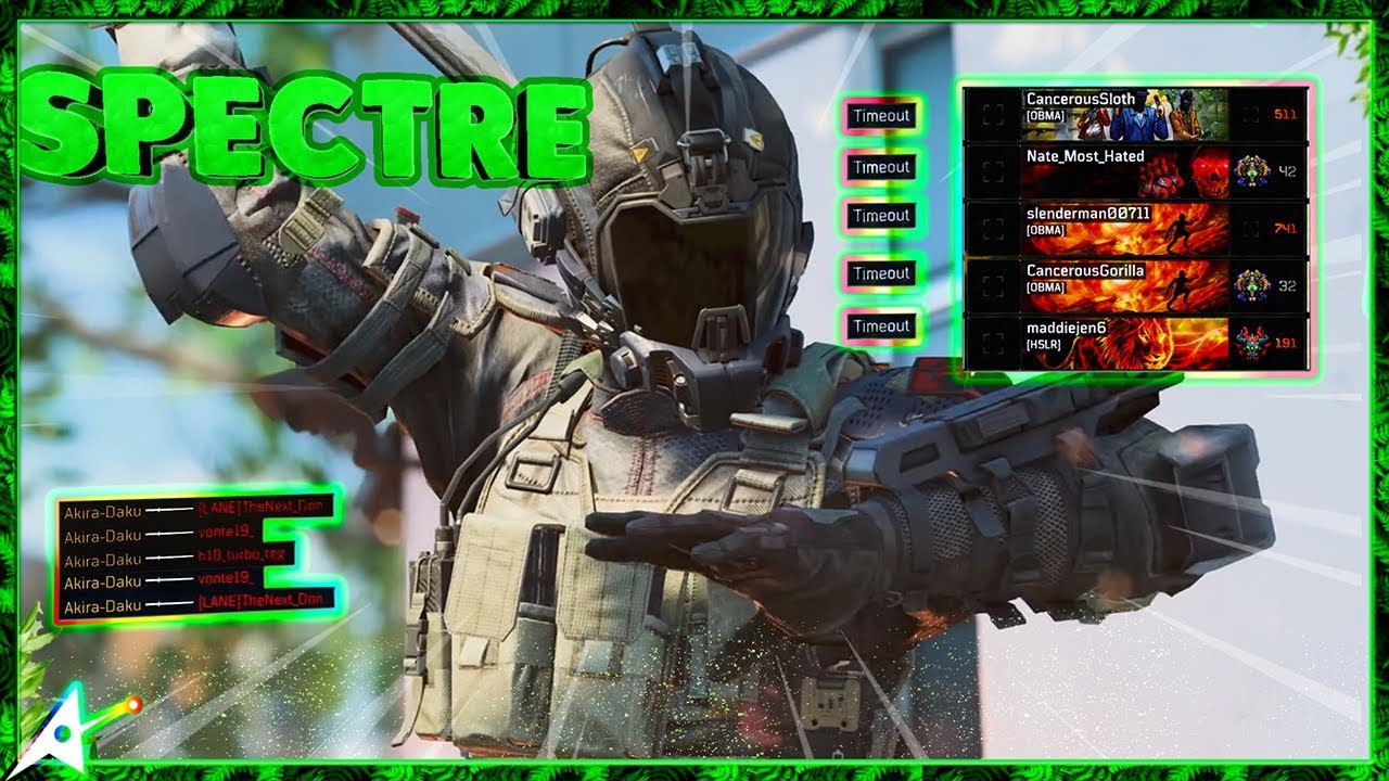 THE SPECTRE VS MASTERS ~ BO4 Gameplay - YouTube