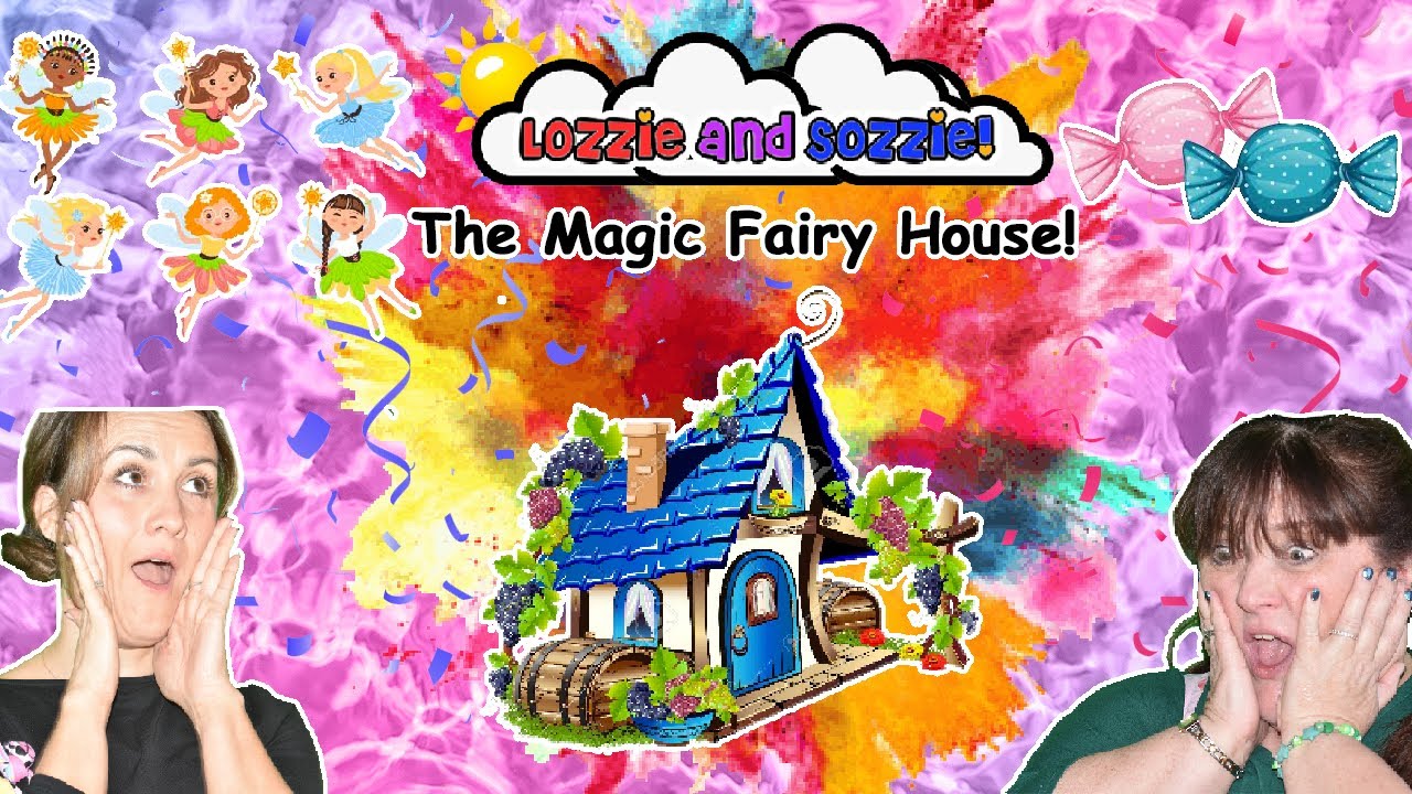 The Magic Fairy House from Lozzie and Sozzie. Imagination, fun, fairies ...