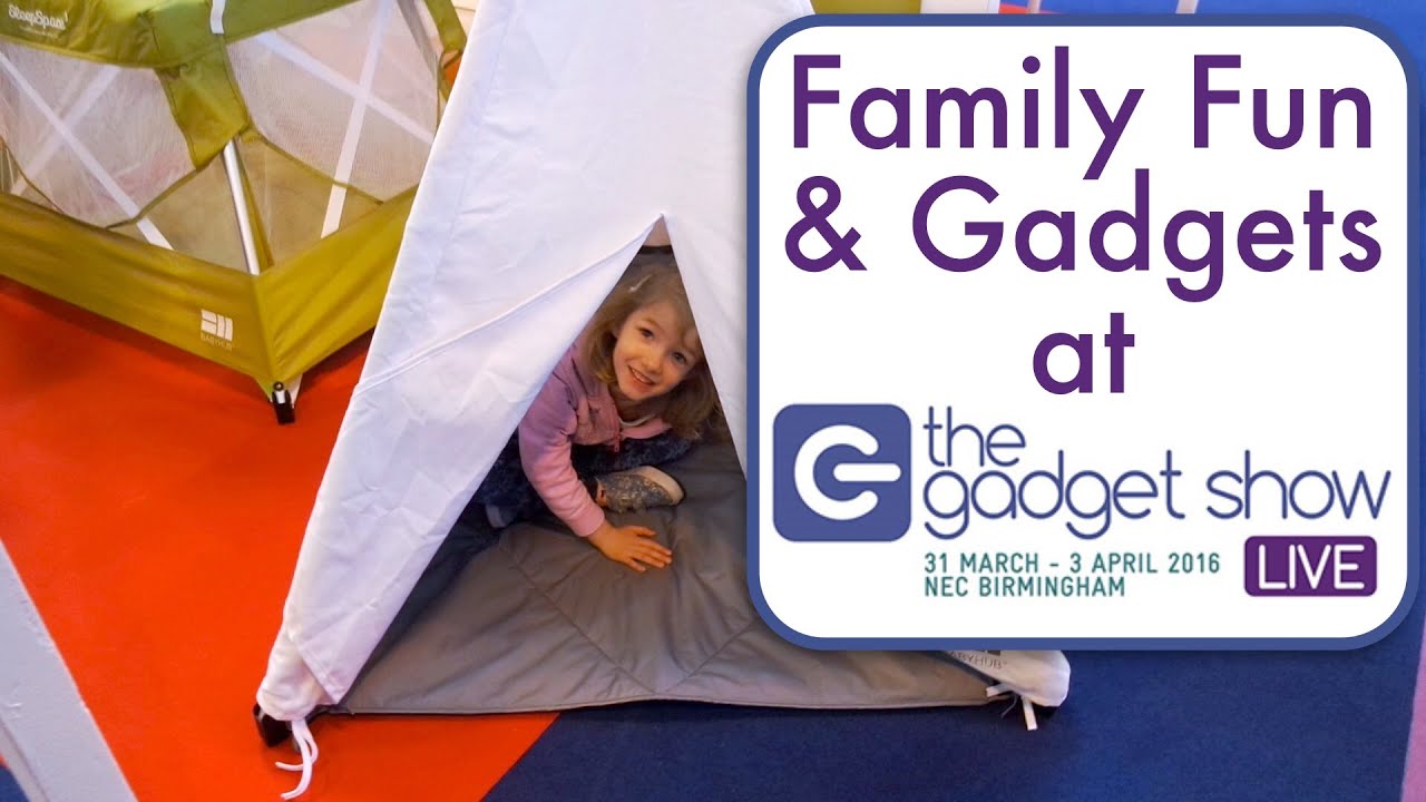 Gadget Show Live 2016 - family gadgets & fun - Mama Geek - YouTube