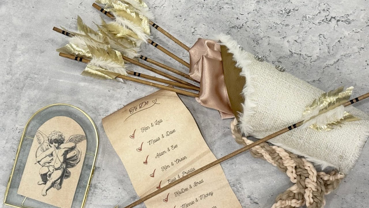 Make a quiver of cupid's arrows! Here are the printables that make it ...