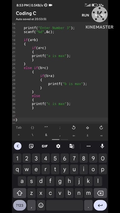 C Program To Find Maximum From Three Numbers Using Nested If Begginers Inmobile Java Python