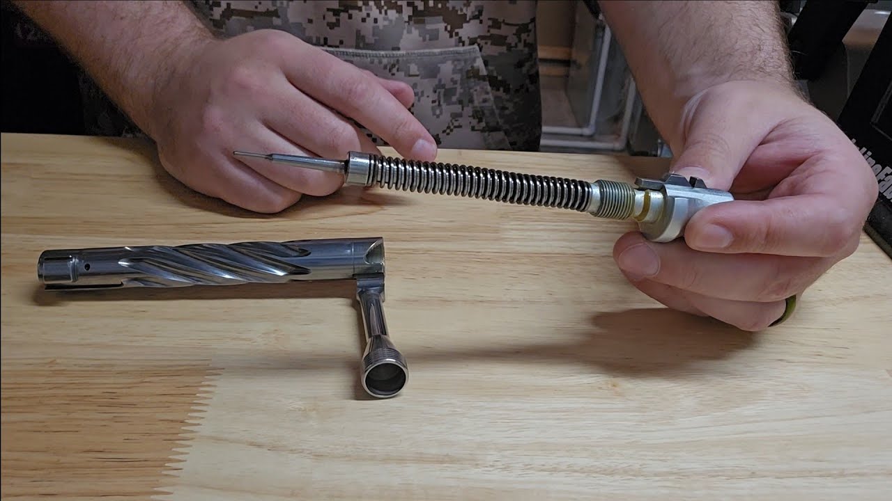 Removing ejector from bolt for Remington 700 (and clones) - YouTube