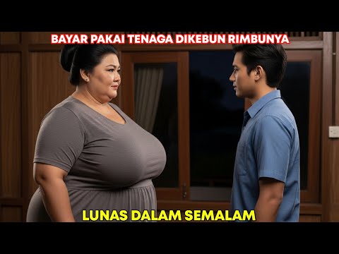 GAK ADA DUIT BUAT BAYAR KE IBU KOST, TERPAKSA BAYAR PAKAI TENAGA DIKEBUN RIMBUNYA