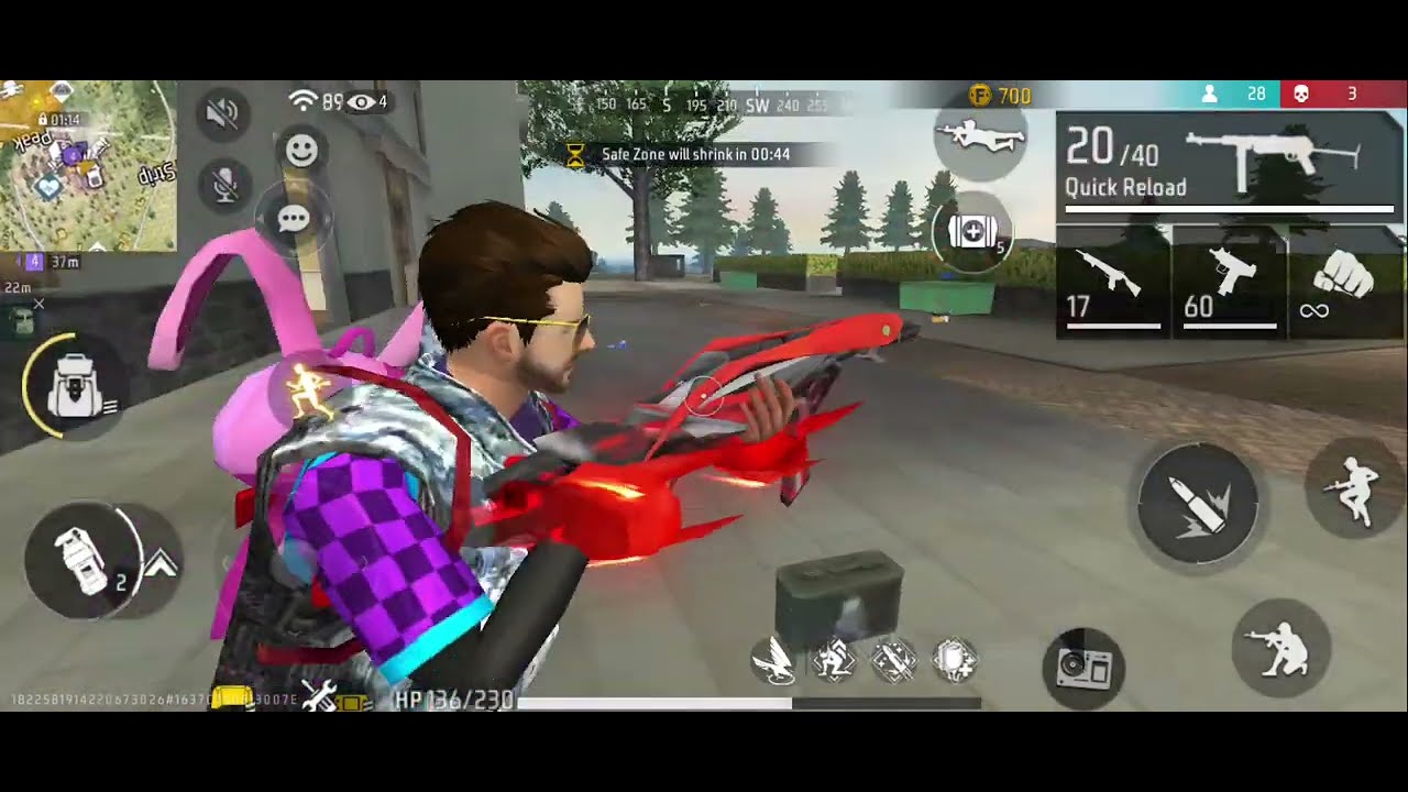 Garena Free Fire 🔥 | Solo Vs Squad Gameplay 🤑 | HH MAFIYA GAMING | HMG ...