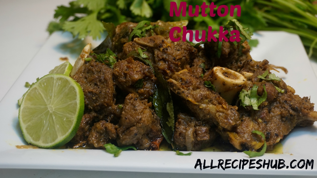 Mutton Chukka / Mutton Sukka - All Recipes Hub - YouTube
