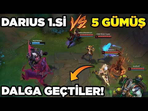 EFSANE PLAYZ! DARIUS 1.Sİ VS 5 GÜMÜŞ!