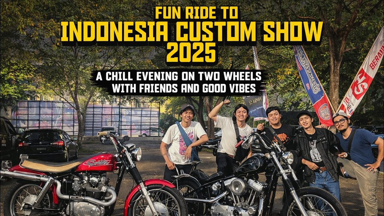 INDONESIA CUSTOM SHOW 2025 | Fun Ride Bareng Temen - YouTube