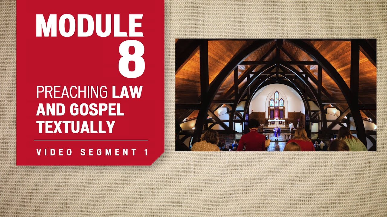 Preach the Word, Module Eight: Segment 1 - YouTube