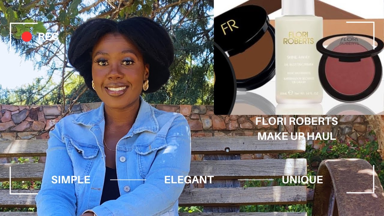Natural Elegant Updo | FLORI ROBERTS Make up haul - YouTube