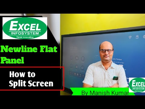 Interactive flat panel split screen, Newline interactive panel how to ...