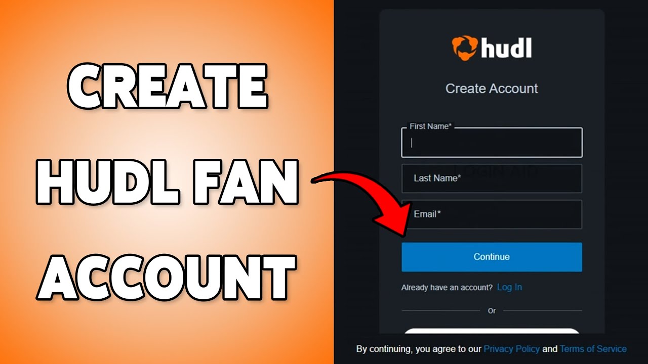 How To Create Hudl Fan Account | Guide To Sign Up For Hudl 2025 - YouTube