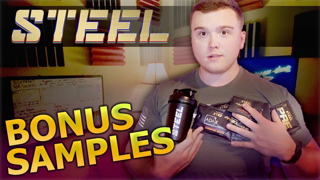 *NEW* STEEL SUPPLEMENTS PRE WORKOUT BUNDLE! (They Sent MUCH MORE) - YouTube
