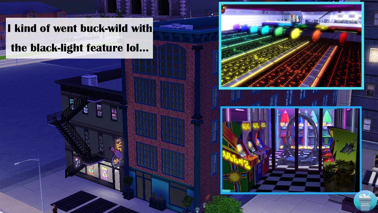So I built this cool outer space themed Arcade Lot... | The Sims 3 ...