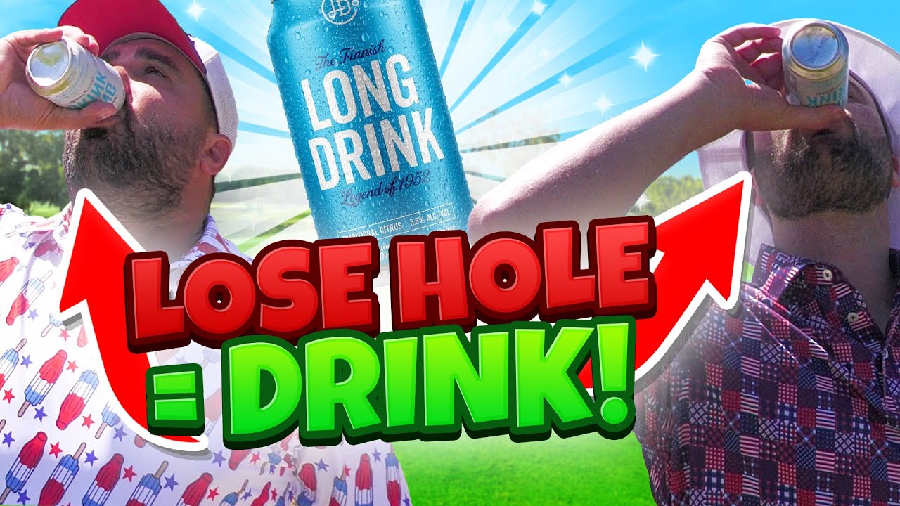 Lose a Hole, Chug a Drink! - YouTube