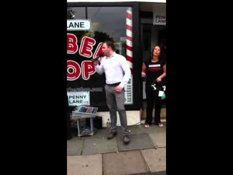 Tony slavin penny lane barbers - YouTube
