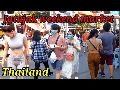 Jatujak weekend market experience | Thailand tour 2025 - YouTube