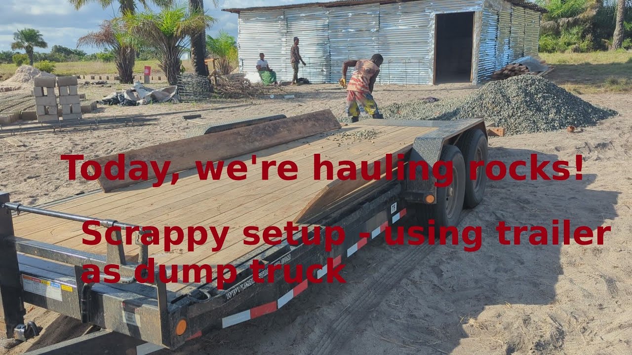 EPISODE 14: USING NEW PJ TRAILER AS DUMP TRUCK AND TAKING MY FSR RTT ...