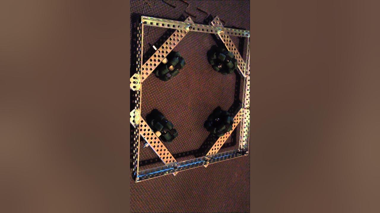 Vex Holonomic X drive - YouTube