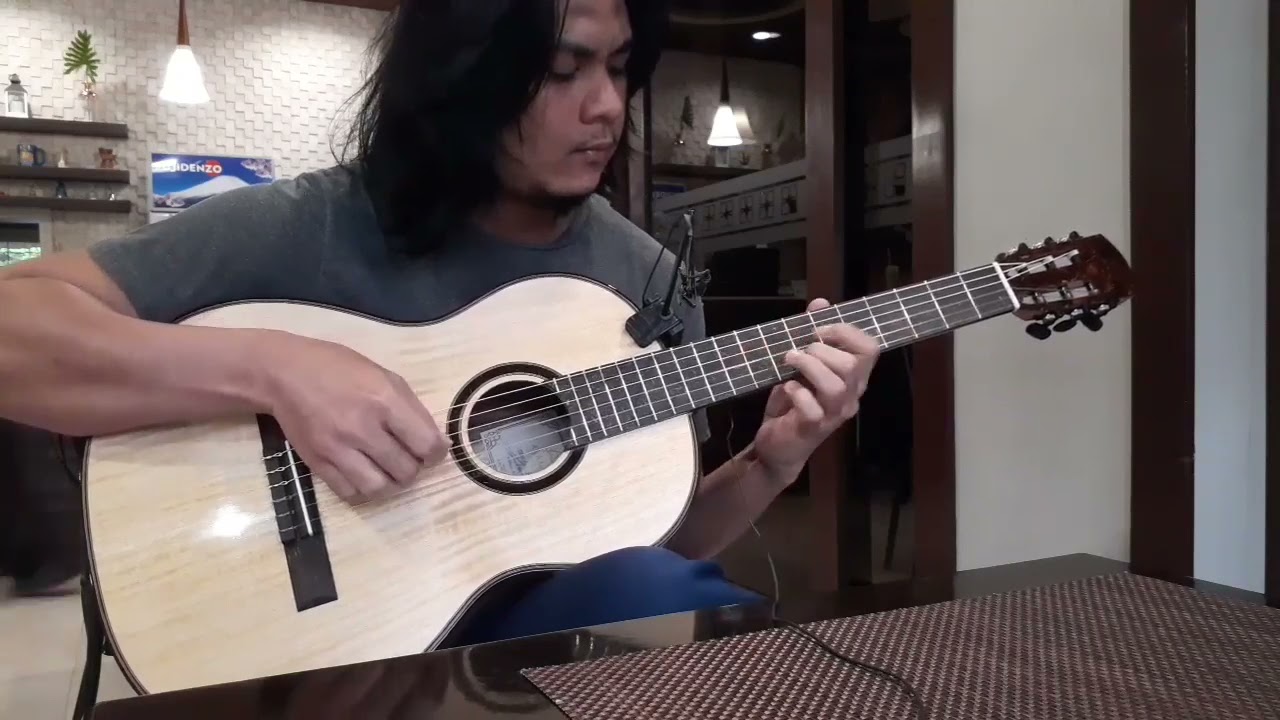 Classical Guitar Gmelina top with Philippine Acacia back and sides ...