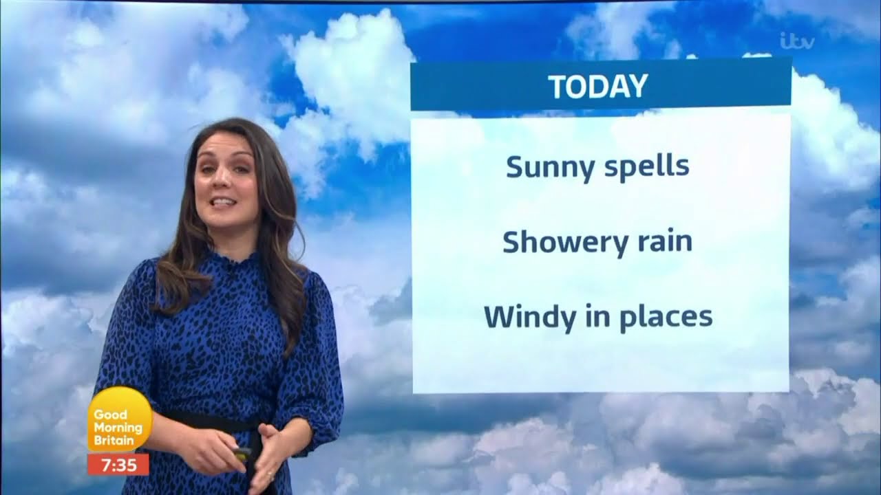 Laura Tobin - Good Morning Britain Weather 13th October 2020 - YouTube