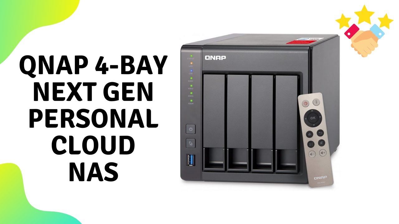 QNAP 4-Bay Next Gen Personal Cloud NAS - Intel 2.0GHz Quad-Core CPU ...