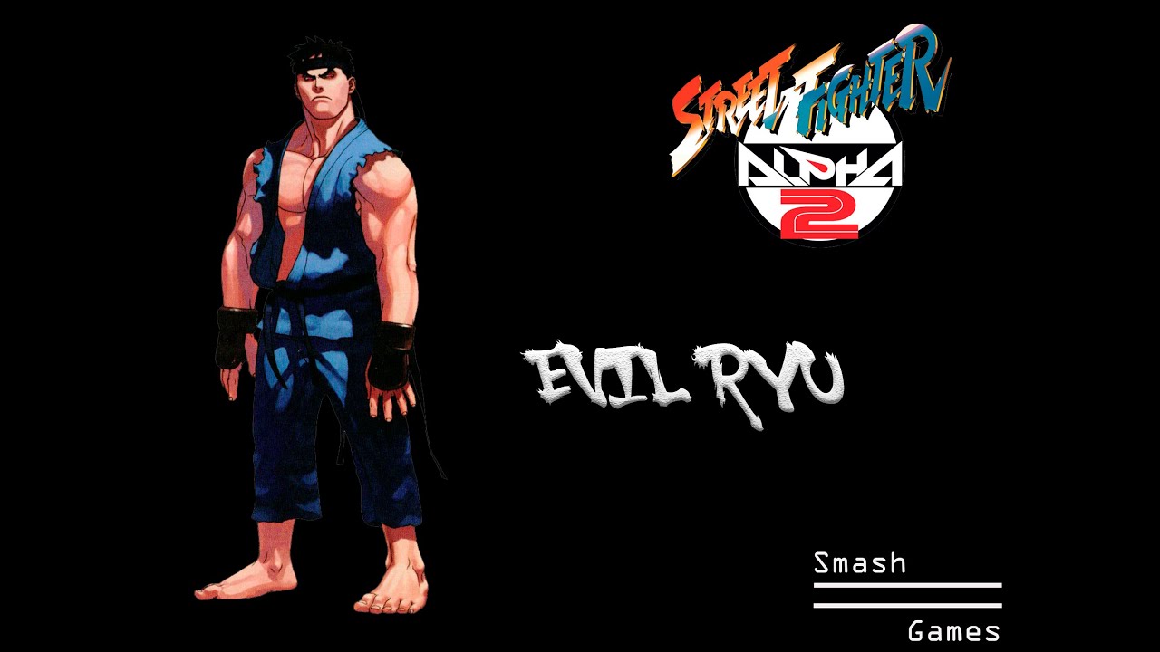 19 Gameplay Evil Ryu Street Fighter Alpha 2 - YouTube