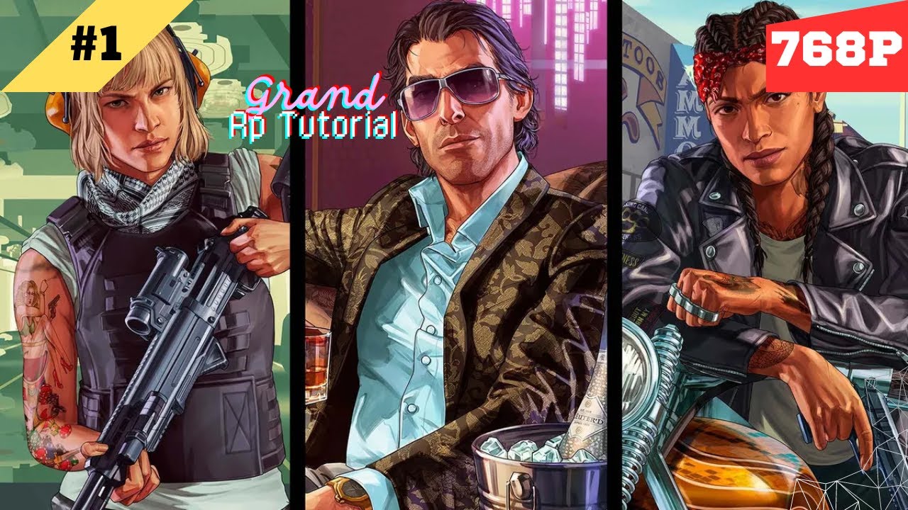How to Play GTA 5 Grand RP without any Error 100 %!!! || Character ...
