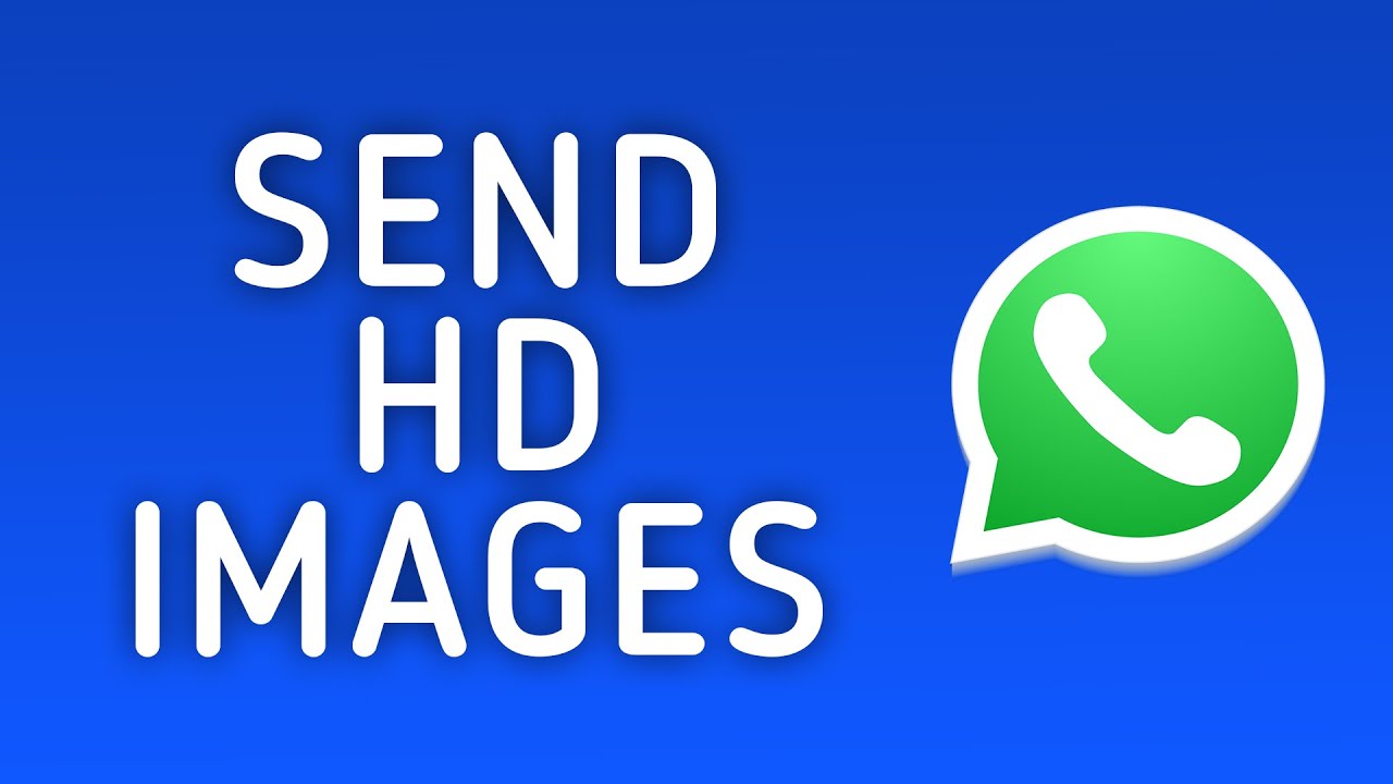 How to Send High Quality Images on WhatsApp on PC - YouTube