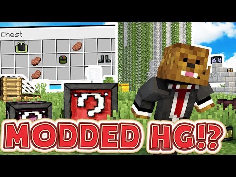 OVERPOWERED TANK MODDED HUNGER GAMES - MINECRAFT MOD CHALLENGE #5