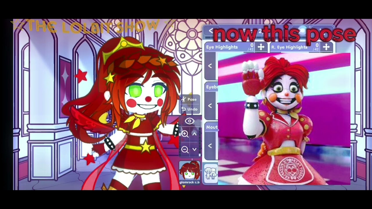 making glamrock c.b poses in gl2. gla‎m.cb pictures(not the gacha tho ...