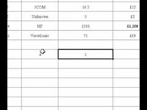 Microsoft Office Excel 2003 Adding subtracting, multiplying and dividing without using formulas ...