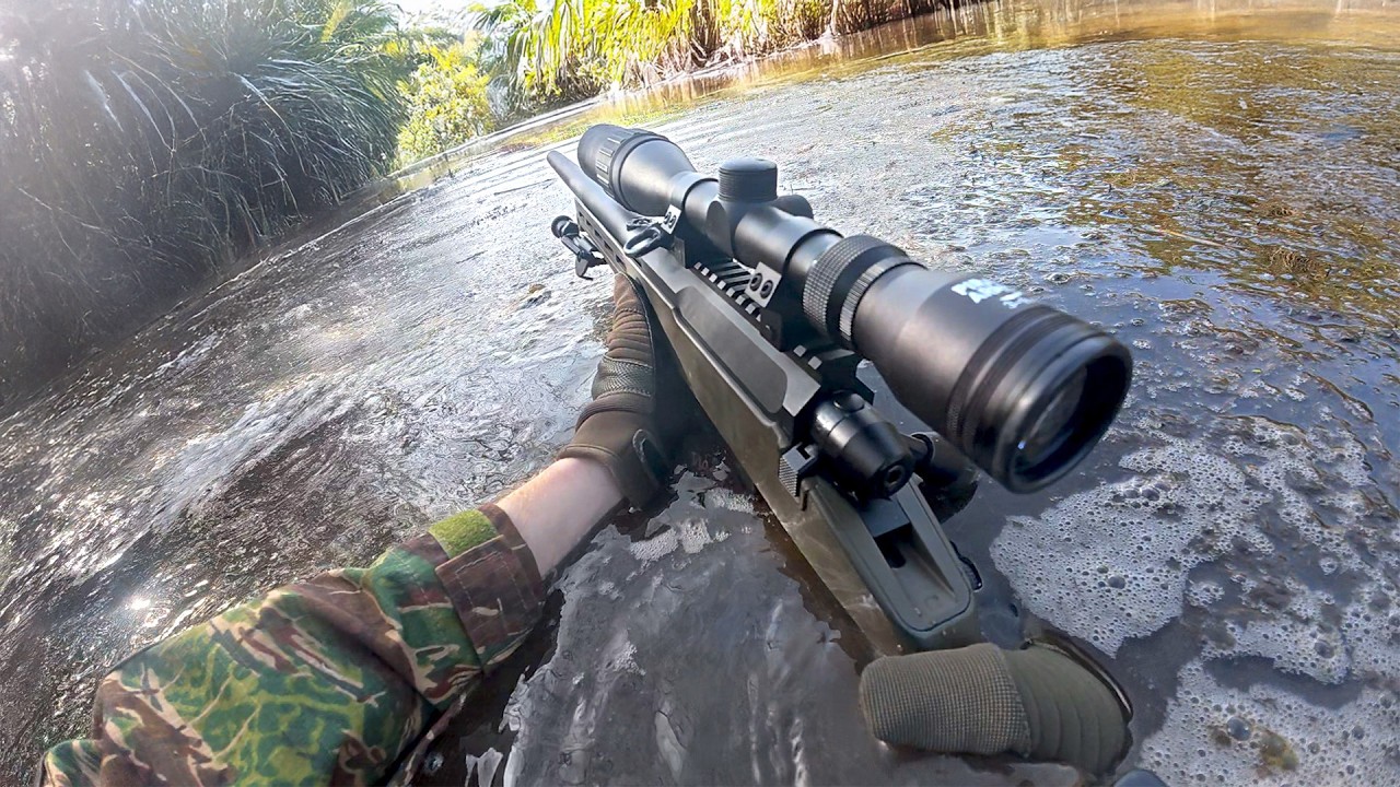 Jungle River Sneak Sniper Mission - YouTube