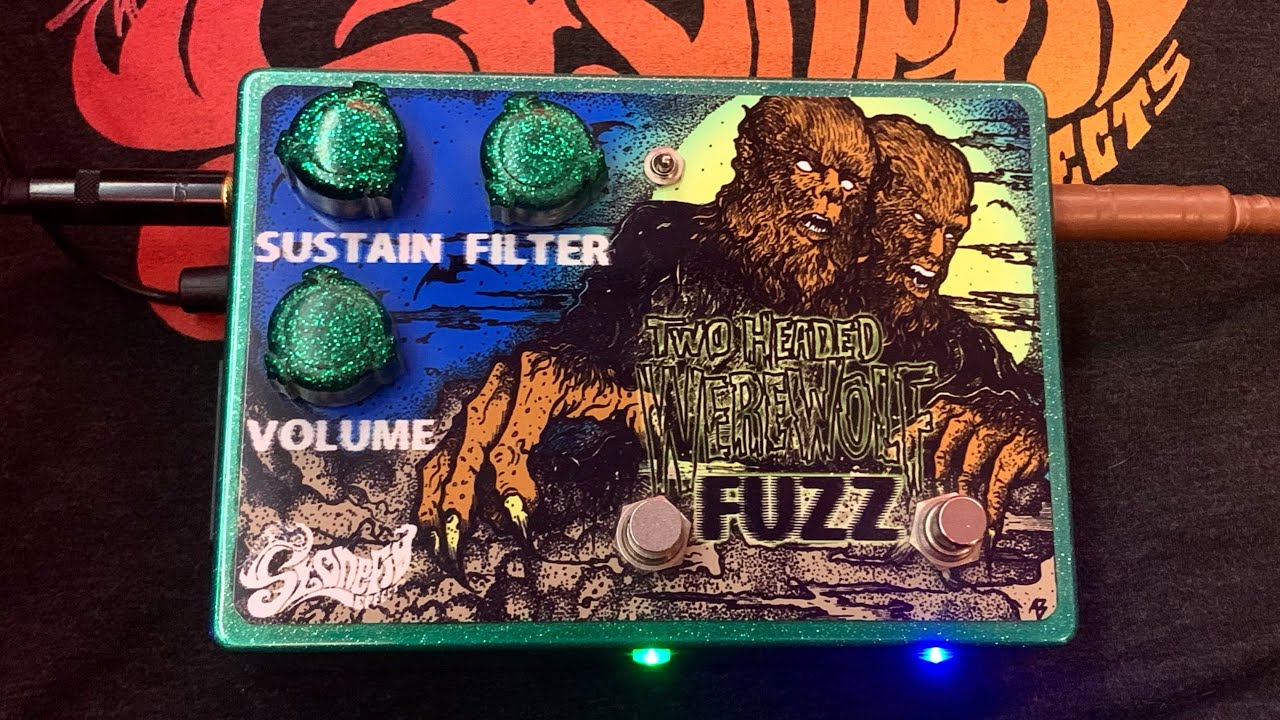 STONEFLY EFFECTS - Two Headed Werewolf Fuzz demo - YouTube
