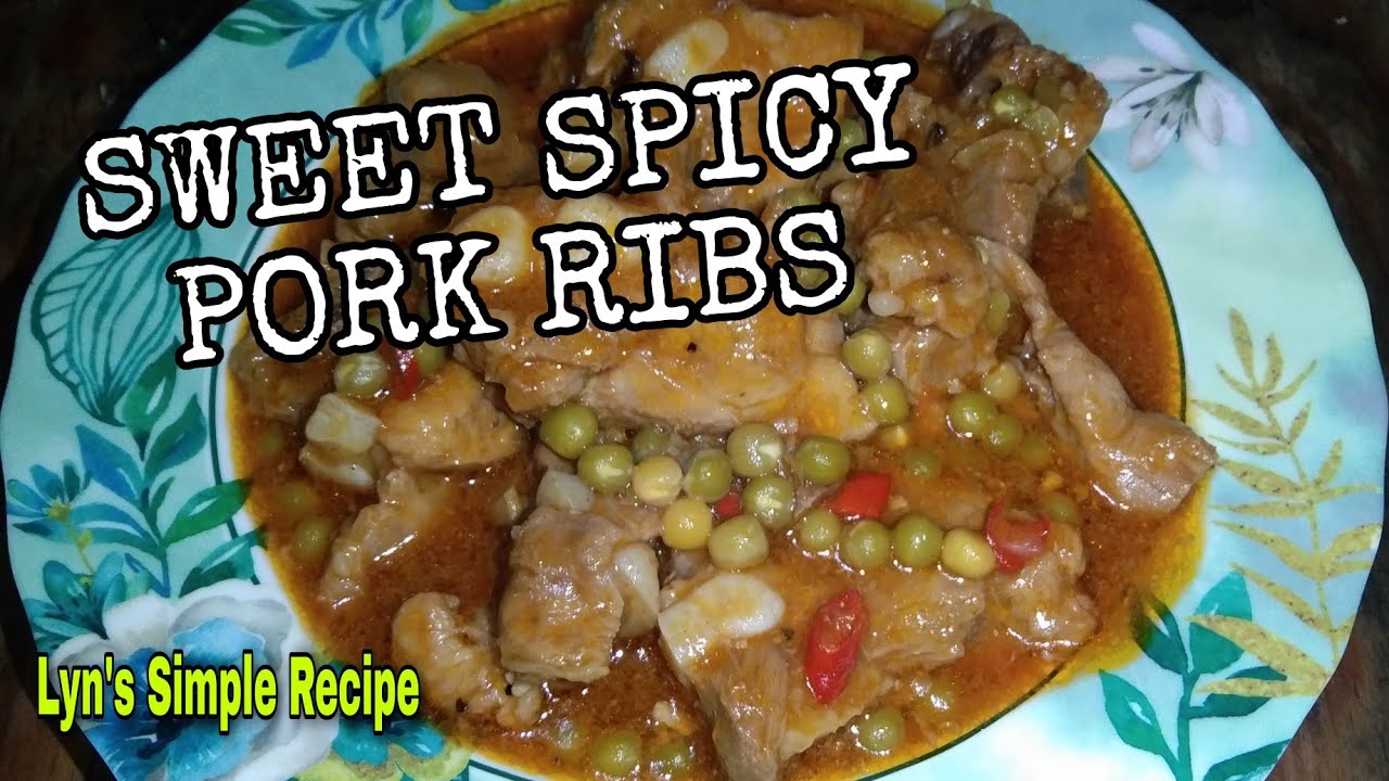 PAANO LUTUIN ANG SWEET SPICY PORK RIBS AND GINISANG GULAY (PAKBET) |Lyn ...