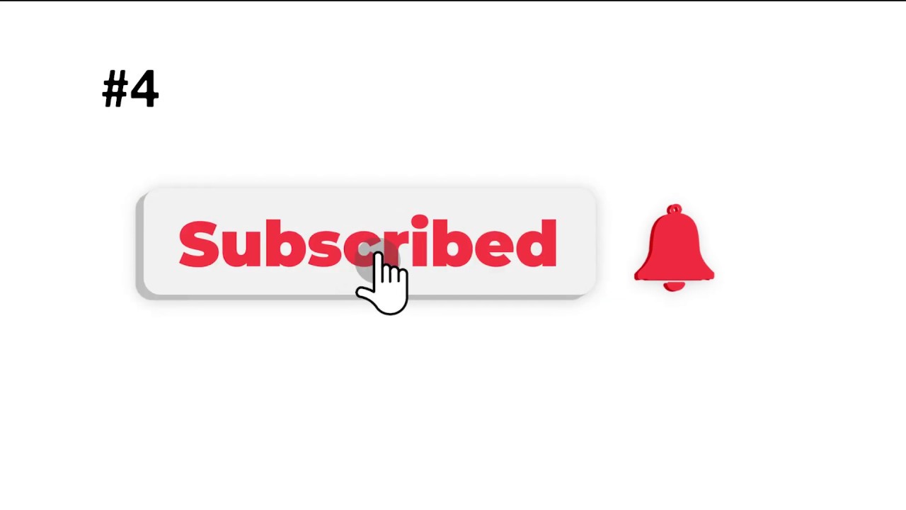 Youtube subscriber Bell Button Animations by bella - YouTube
