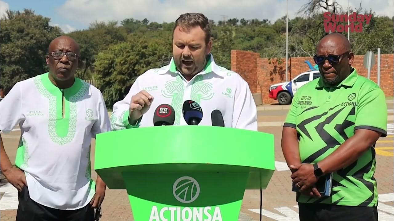 ActionSA Manifesto break down. - YouTube