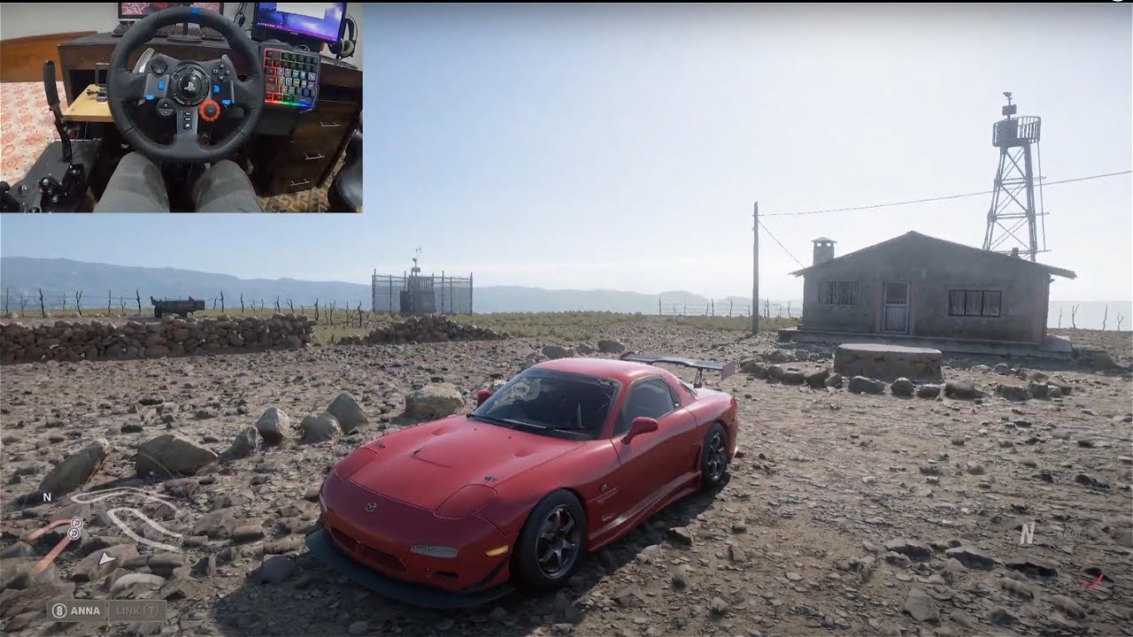 Mazda RX7 Drift Build | Forza Horizon 5 | Logitech G29 - YouTube