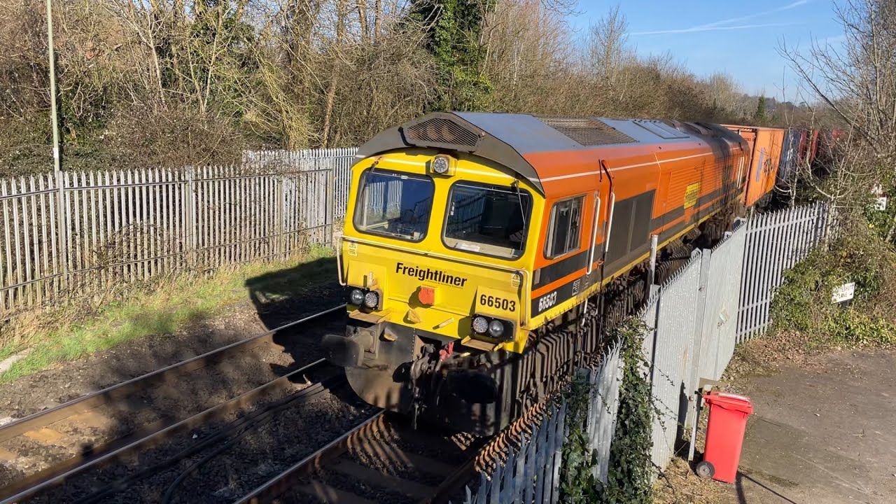 Class 66 | 66503 ‘The Railway Magazine’ | Freightliner - YouTube