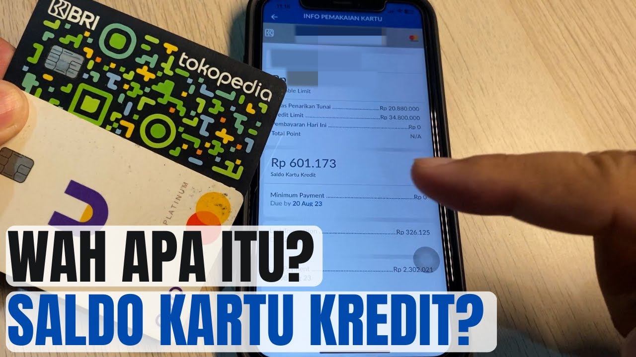 APA ITU SALDO KARTU KREDIT DI APLIKASI BRI CREDIT CARD MOBILE ...