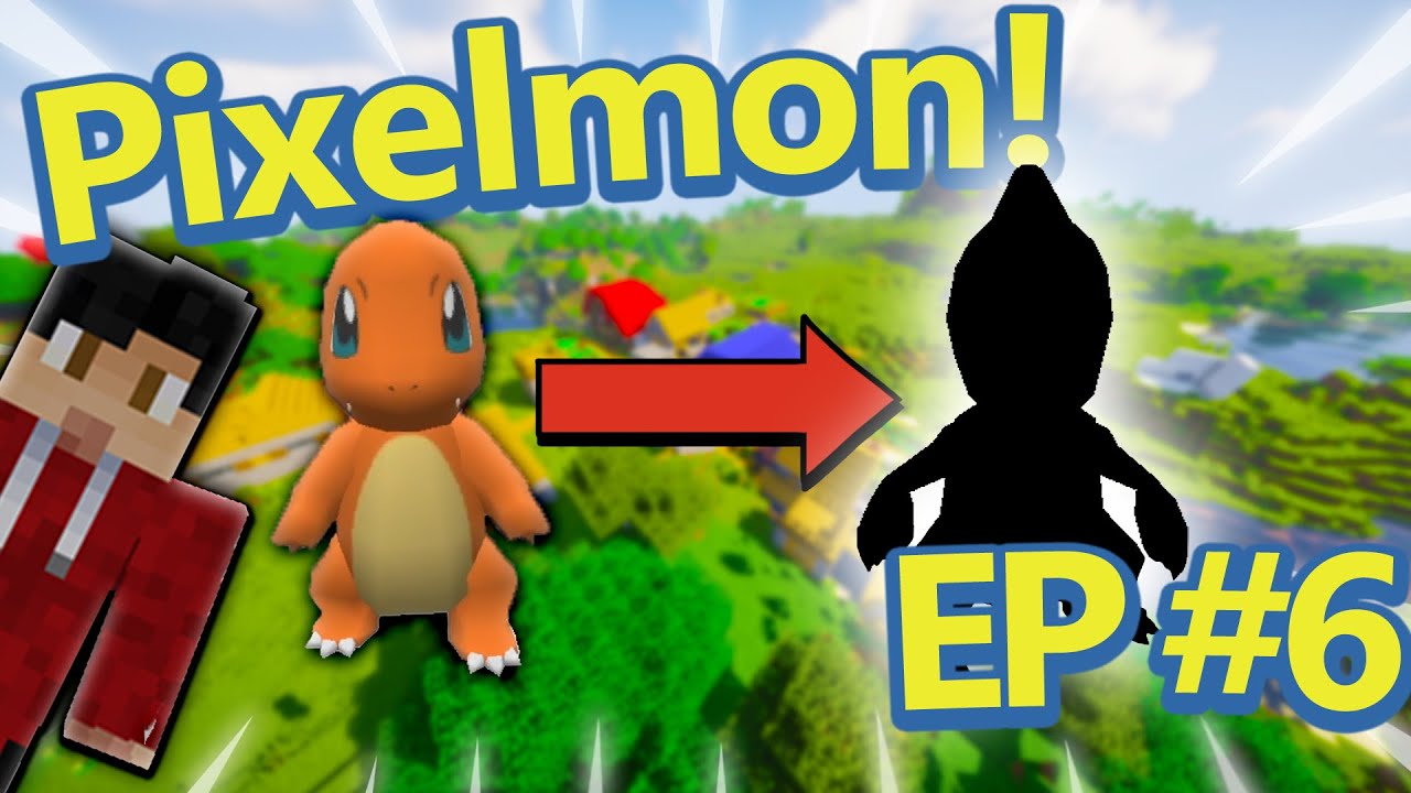 Charmander EVOLVED!! - Pixelmon Ep #6 (Minecraft Pokemon Mod) - YouTube