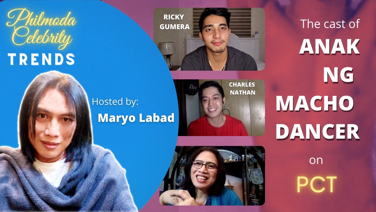 Anak ng Macho Dancer cast on Philmoda Celebrity Trends | - YouTube
