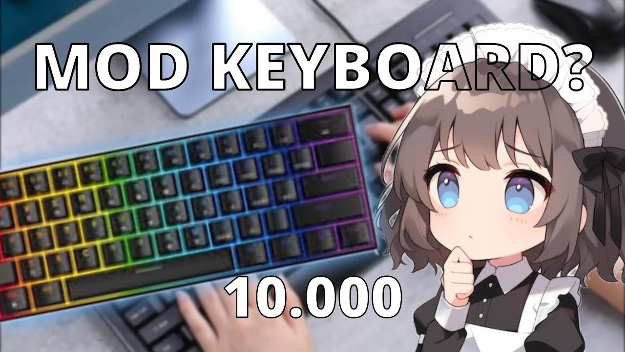 gw ngemod Keyboard mechanical modal 10rb, emang bisa? - YouTube