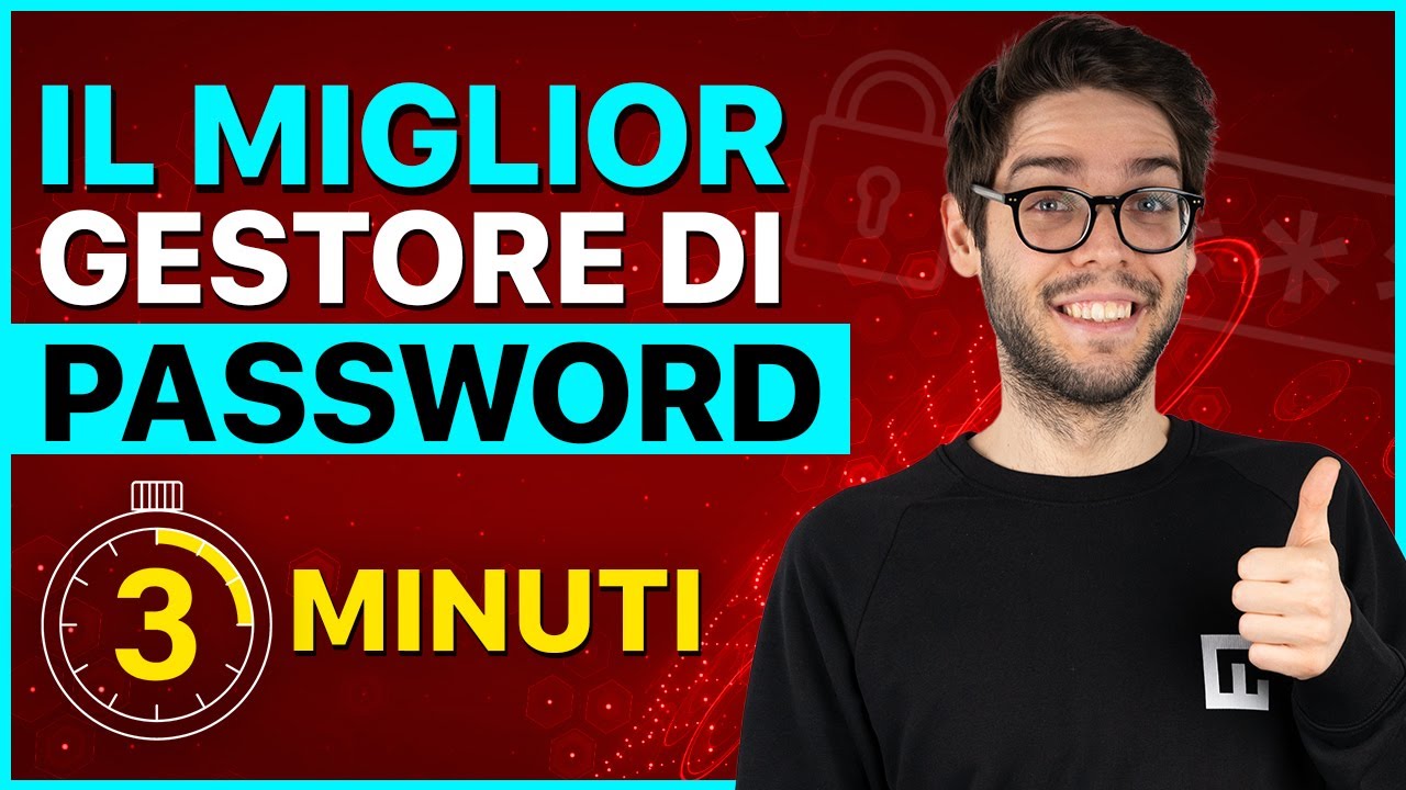 Recensione del Miglior Gestore di Password in 3 minuti! - YouTube